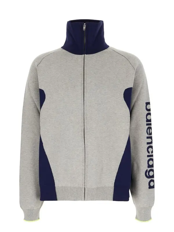 Balenciaga High Neck Knitwear - Multicolor
