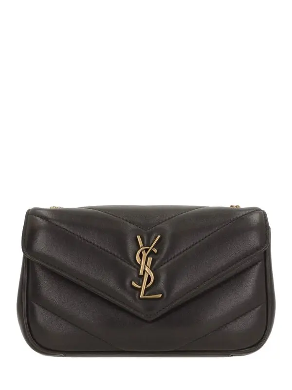 Saint Laurent Loulou Mini Leather Crossbody Bag - Multicolor