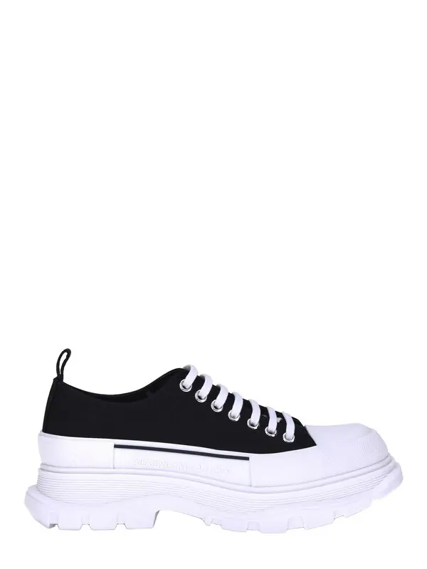 Alexander McQueen Tread Slick Sneakers - Black
