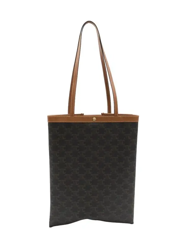Celine Flat Triomphe Canvas Medium Tote - Multicolor