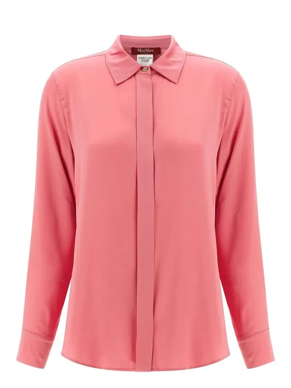 Max Mara Xero Silk Shirt - Pink