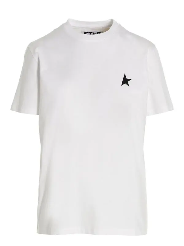 GOLDEN GOOSE Star Cotton T-shirt - White
