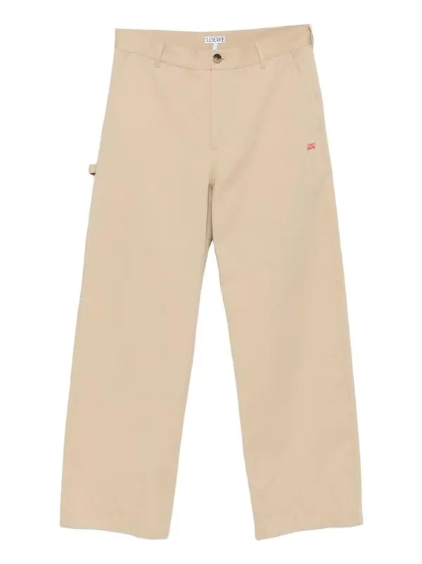 Loewe Cotton Trousers - Multicolor
