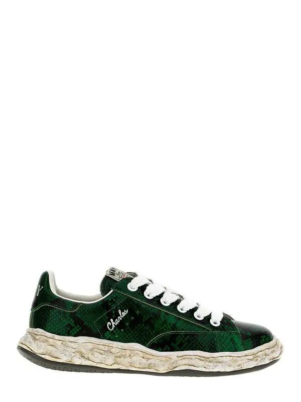 Mihara Yasuhiro Charles Sneakers - Green
