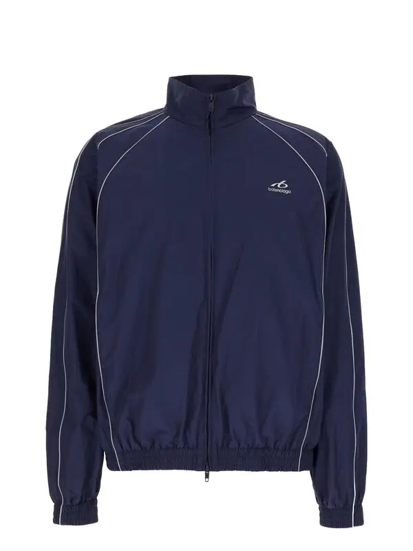 Balenciaga Full Zip Track Jacket - Multicolor