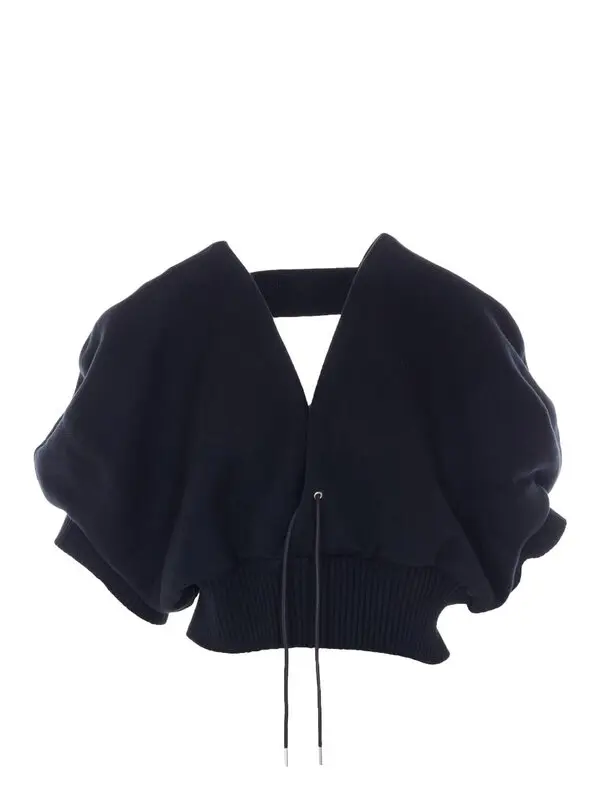 Sacai Knit Pullover - Black