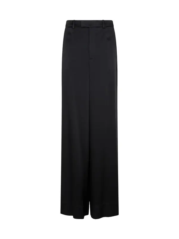 Saint Laurent Loose Fit Pants - Black
