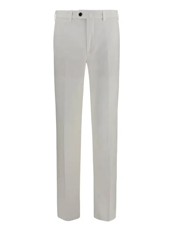 Loro Piana Cotton Trousers - White