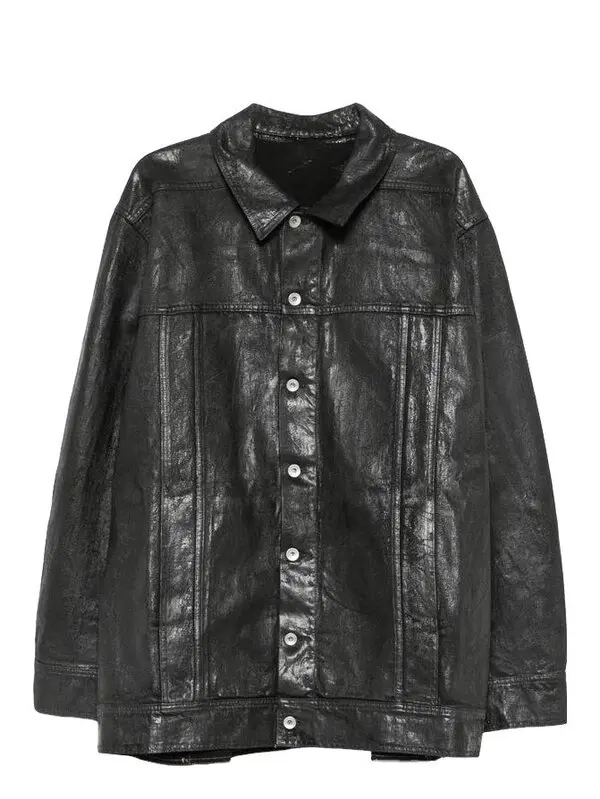 Rick Owens Jackets Denim Jackets - Black