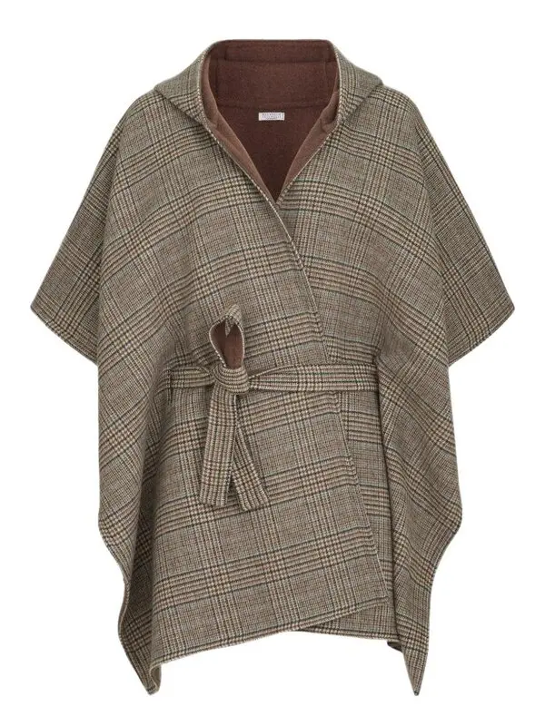 Brunello Cucinelli Cashmere Poncho - Multicolor