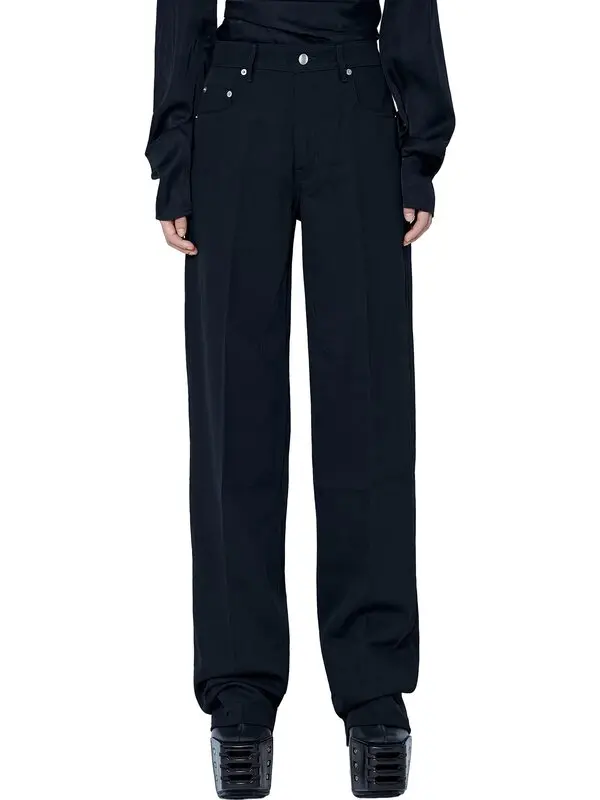 Rick Owens Geth Jeans - Black