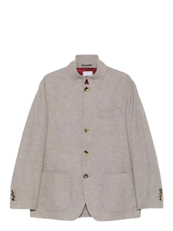 Brunello Cucinelli Cashmere Jacket - Multicolor