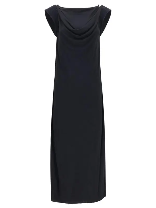 Bottega Veneta Viscose Crêpe Jersey Dress - Black