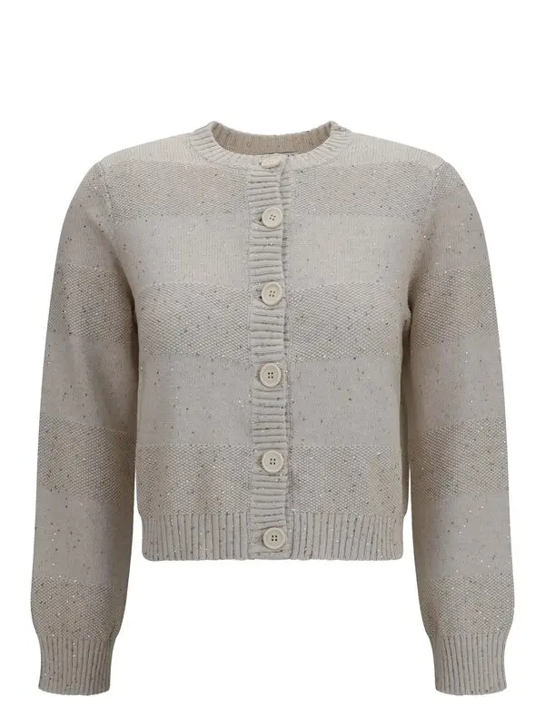 Brunello Cucinelli Long-sleeve Sweater - Cream