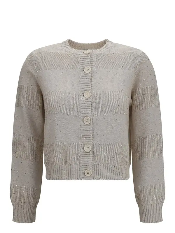 Brunello Cucinelli Long-sleeve Sweater - Cream