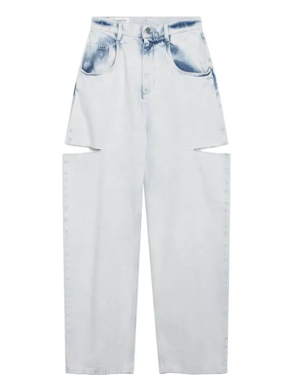MAISON MARGIELA Cotton Denim Jeans - Blue