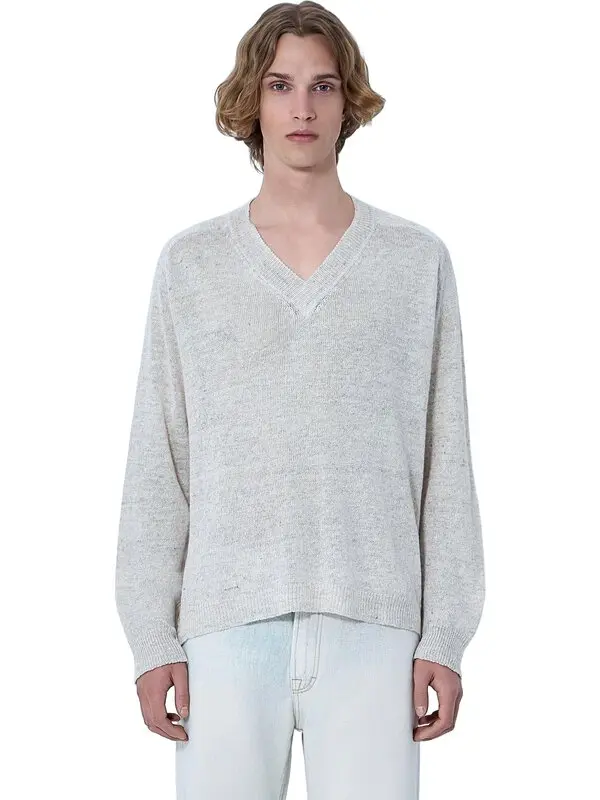 Our Legacy V-neck Knit Sweater - Multicolor