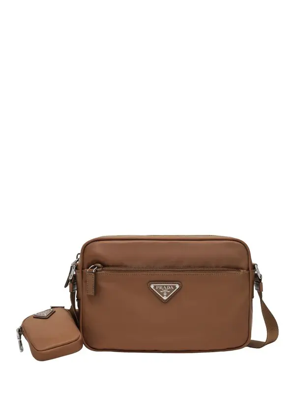Prada Brandy Re-nylon Crossbody Bag - Brown