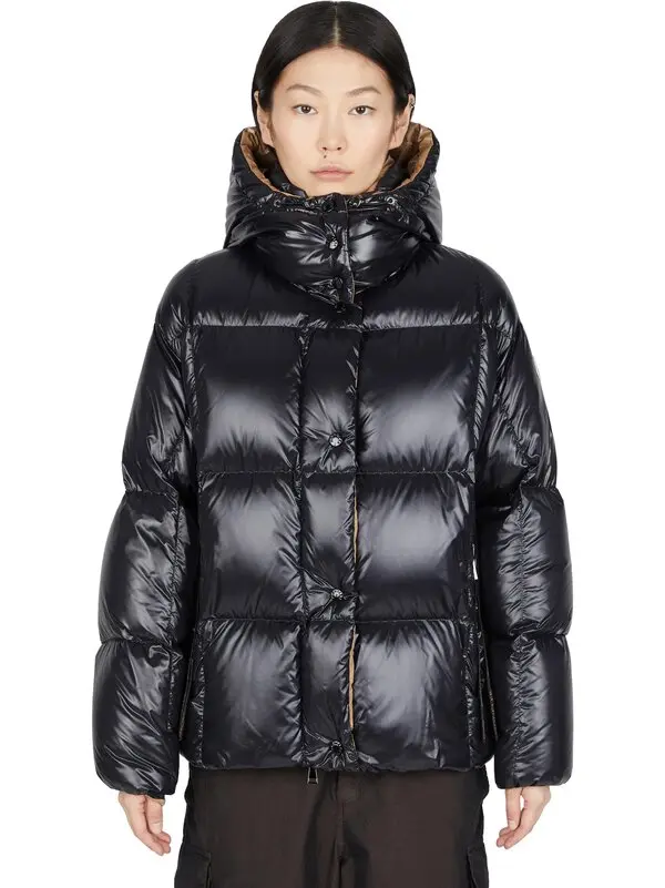 Moncler Parana Short Down Jacket - Black