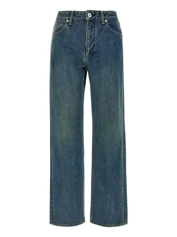 JIL SANDER Slim Twist Jeans - Blue
