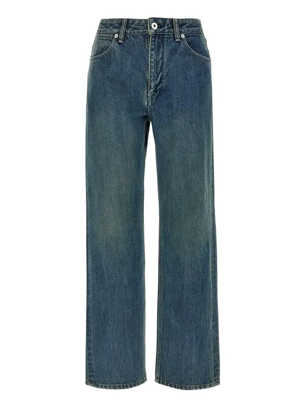 JIL SANDER Slim Twist Jeans - Blue