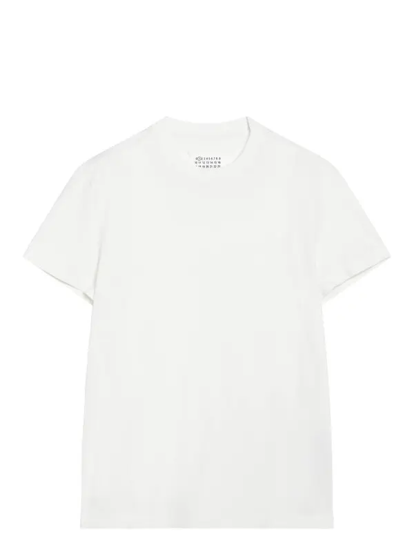 MAISON MARGIELA Double-layer Cotton T-shirt - White