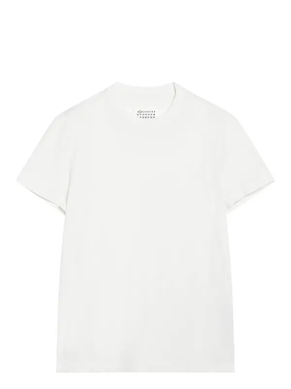 MAISON MARGIELA Double-layer Cotton T-shirt - White
