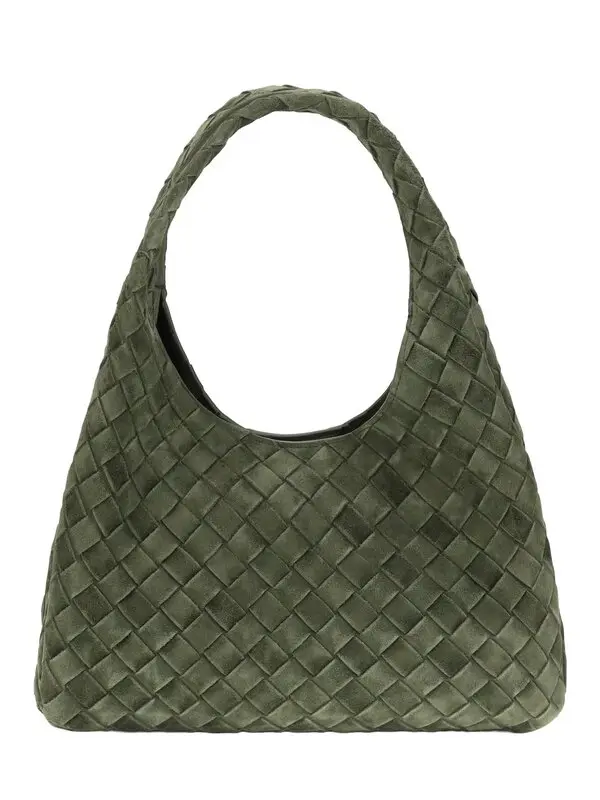 Bottega Veneta Small Campana Shoulder Bag - Green