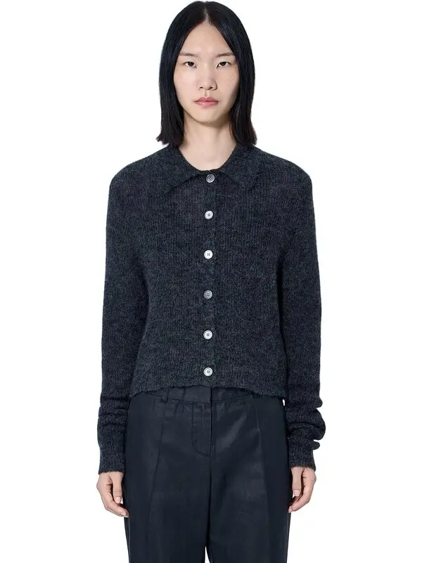 Our Legacy Mazzy Polo Cardigan - Black