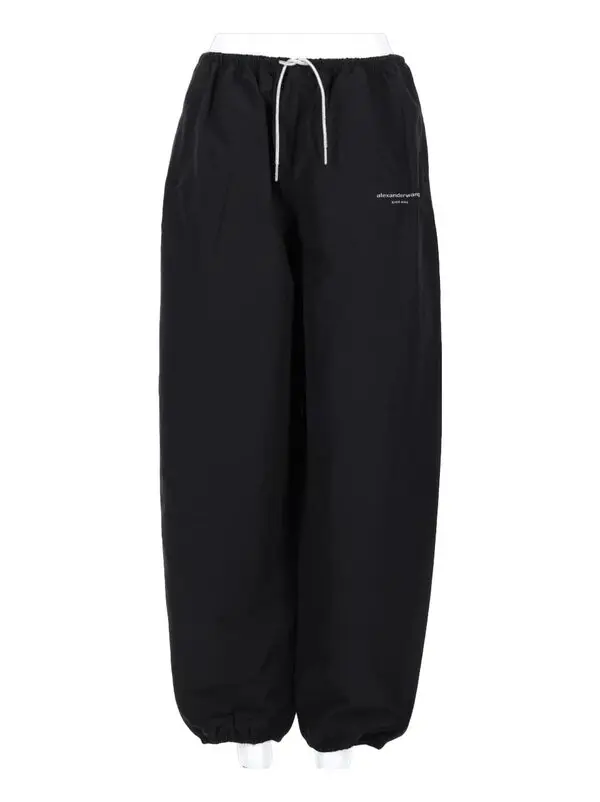 Alexander Wang Logo Track Pants - Black