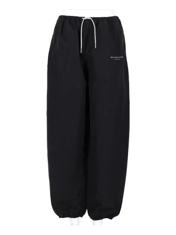 Alexander Wang Logo Track Pants - Black