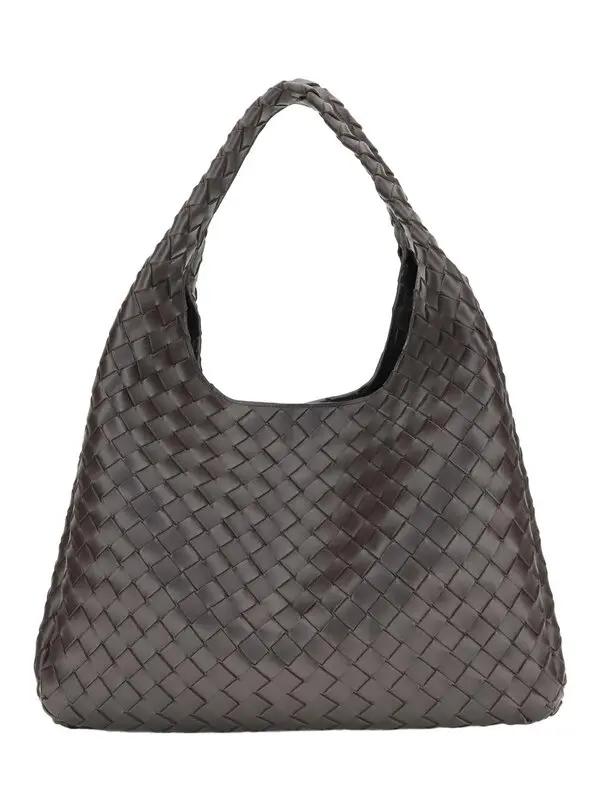 Bottega Veneta Large Campana Shoulder Bag - Brown