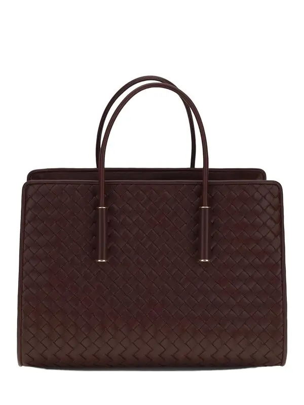 Bottega Veneta Barbara Tote Bag - Brown