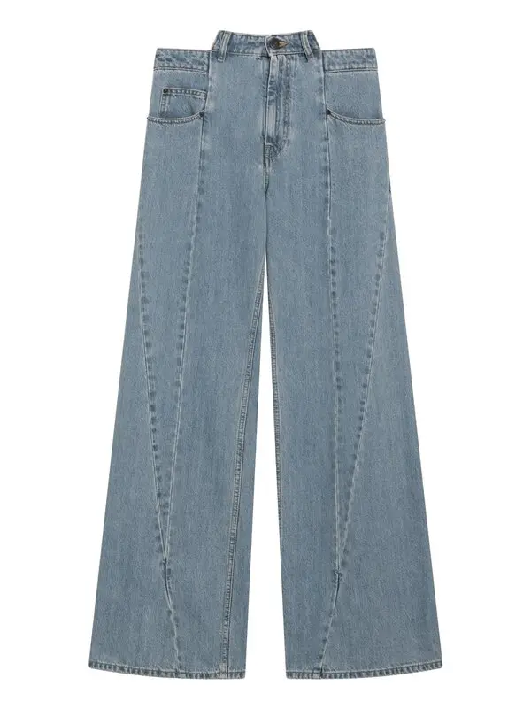 MAISON MARGIELA Stonewashed Straight-leg Denim Jeans In Medium - Blue