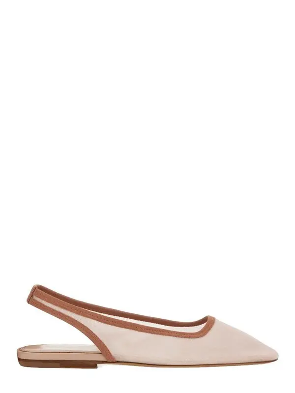 Dries Van Noten Fabric Slingback Shoes - Pink