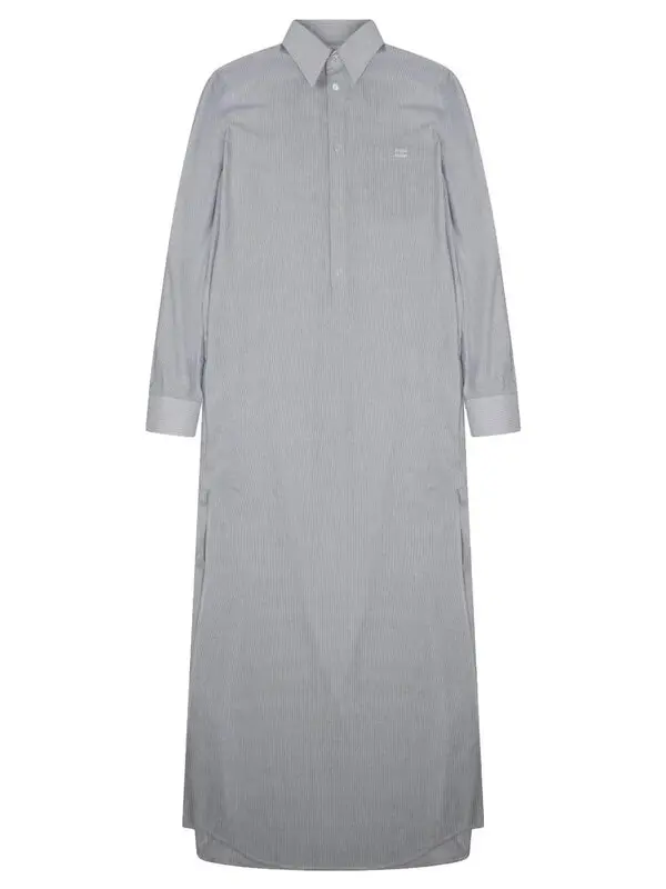 Celine Long Shirt Dress - Gray