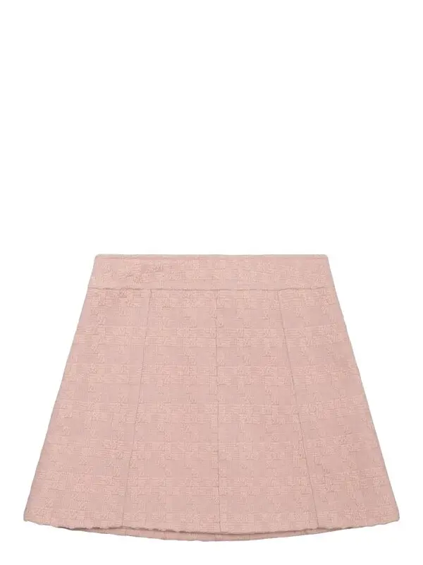 Celine Wool Miniskirt - Pink