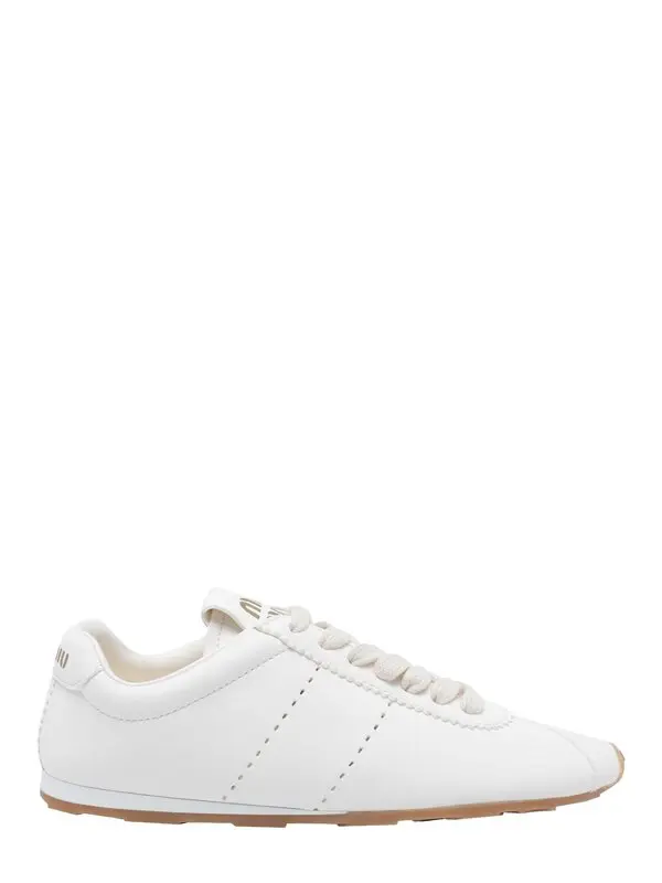 Miu Miu Plume Sneakers - White