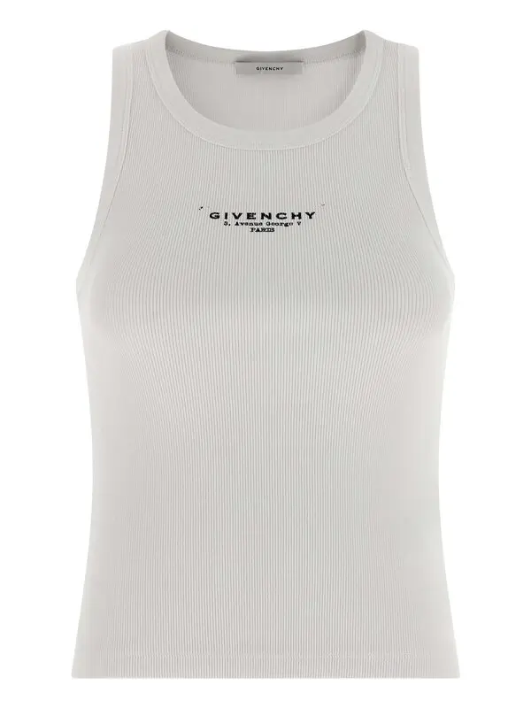 Givenchy Logo Top - White