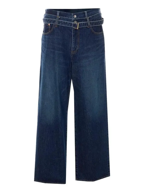 Sacai Denim Pants - Blue