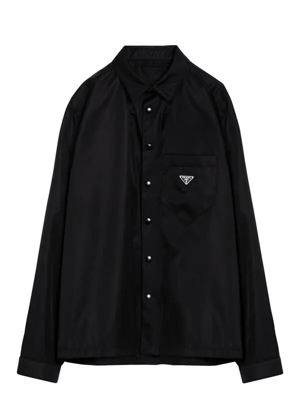 Prada Re-nylon Shirt - Black