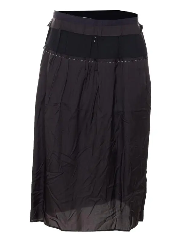 MAISON MARGIELA Midi Skirt - Black