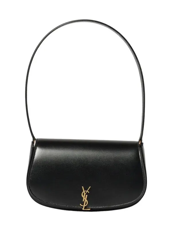 Saint Laurent Calf Leather Mini Bag - Black