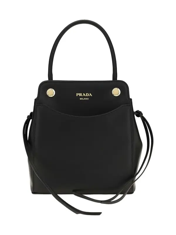 Prada Carry Mini Handbag - Black