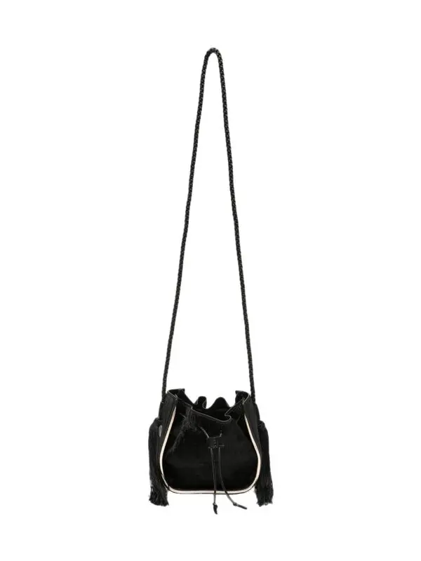 FORTE_FORTE Leather Bucket Bag - Multicolor