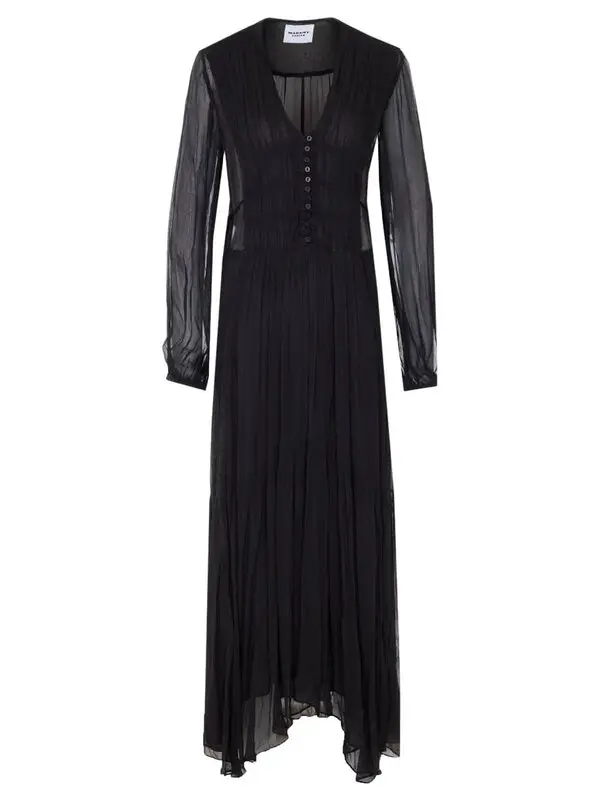 Isabel Marant Étoile Long Briane Dress - Black