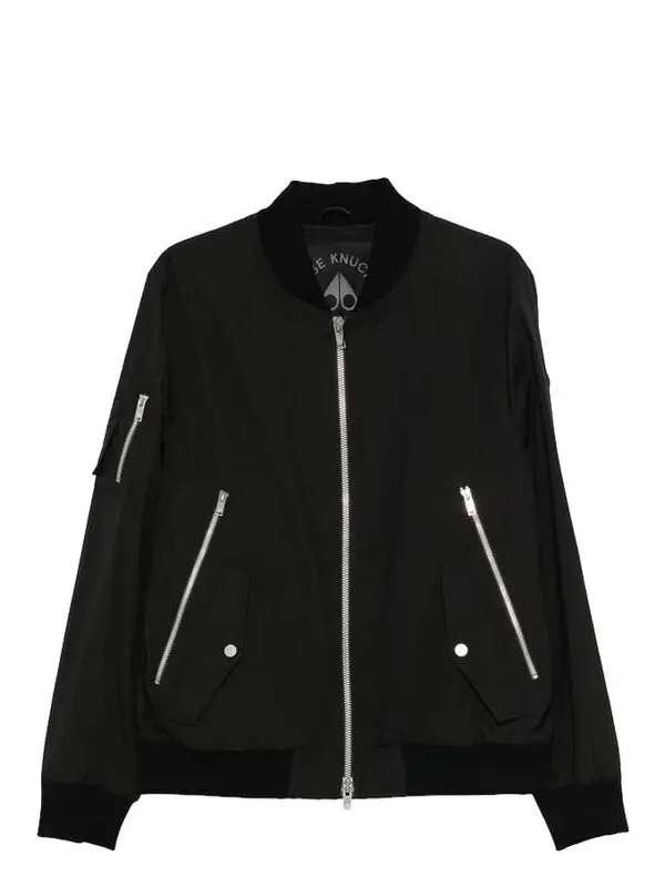 Moose Knuckles Bomber Jacket - Black