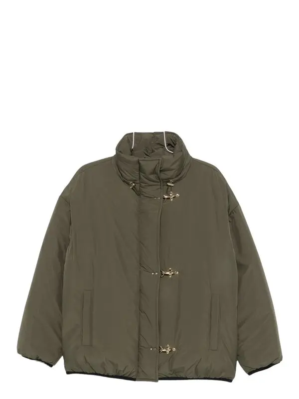 FAY Padded Bomber Jacket - Multicolor