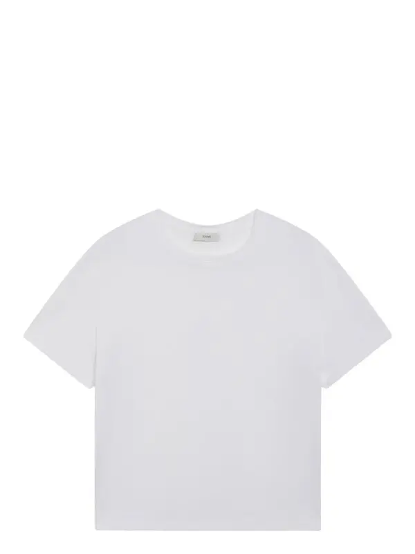 TOTEME Organic Cotton Jersey T-shirt - White