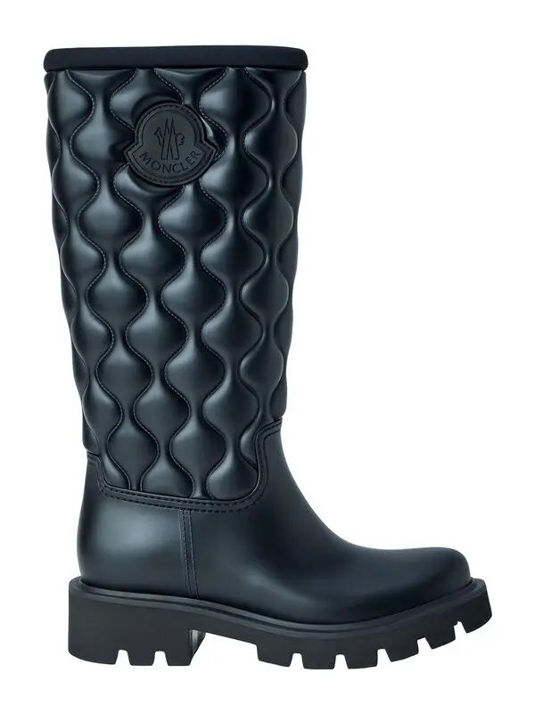 Moncler Kickstream Rain Boots - Black